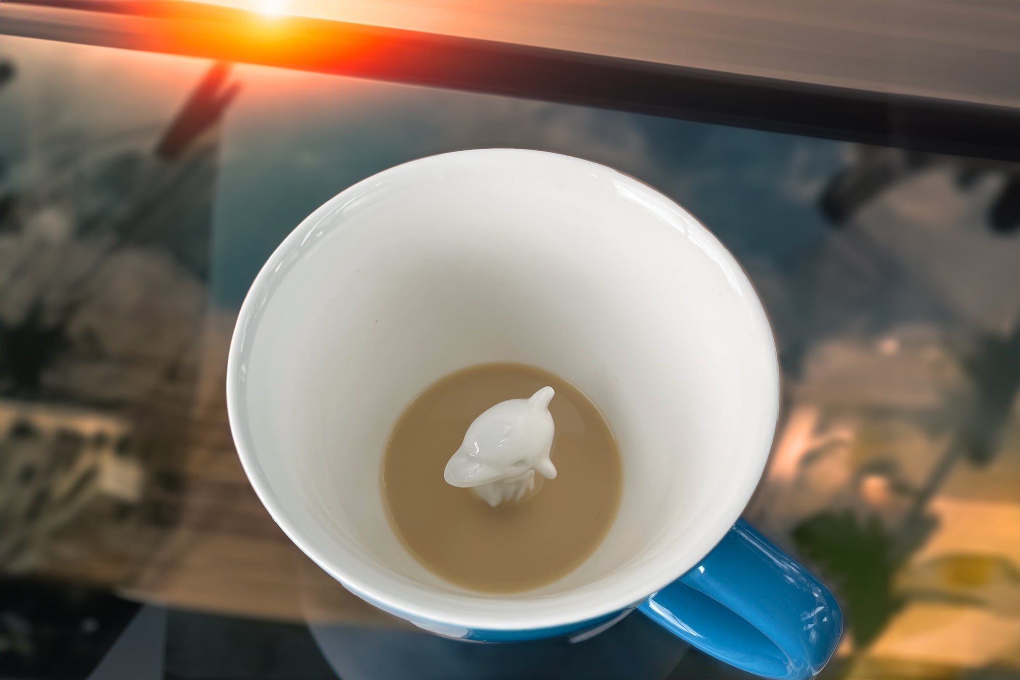 Creature Cups® Sea Collection | Hidden Animals in Your Coffee | Gift