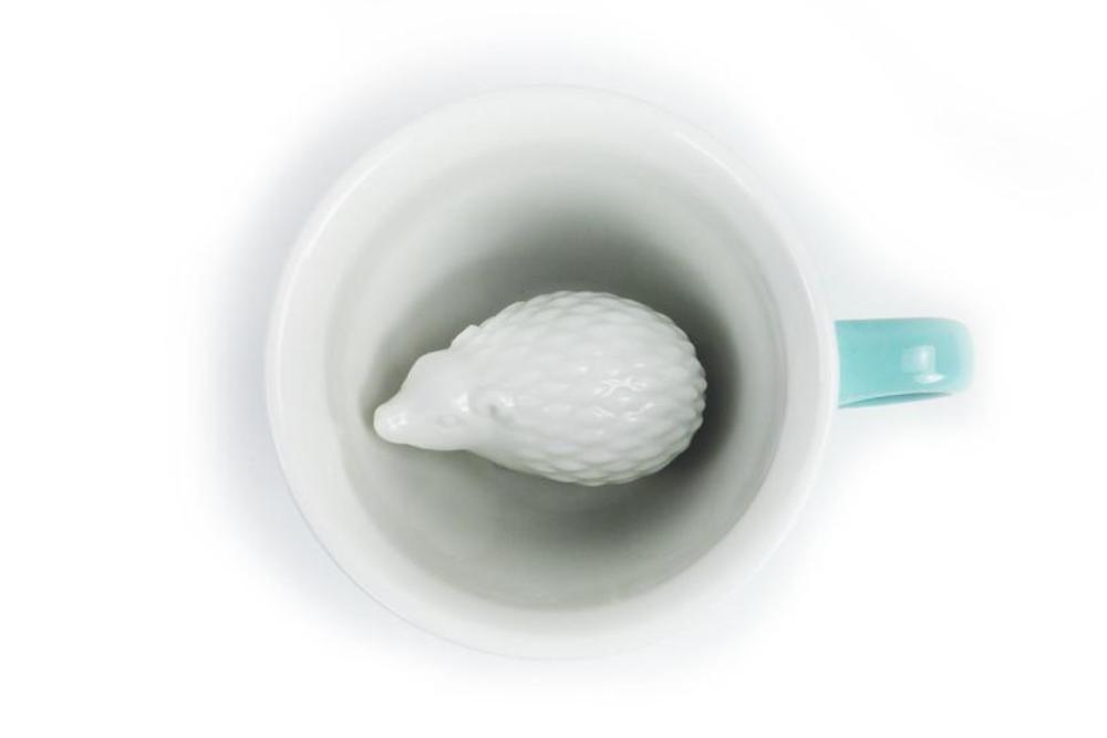 Hedgehog Coffee Cup | Creature Cups® - Hidden Creatures in Your Cup